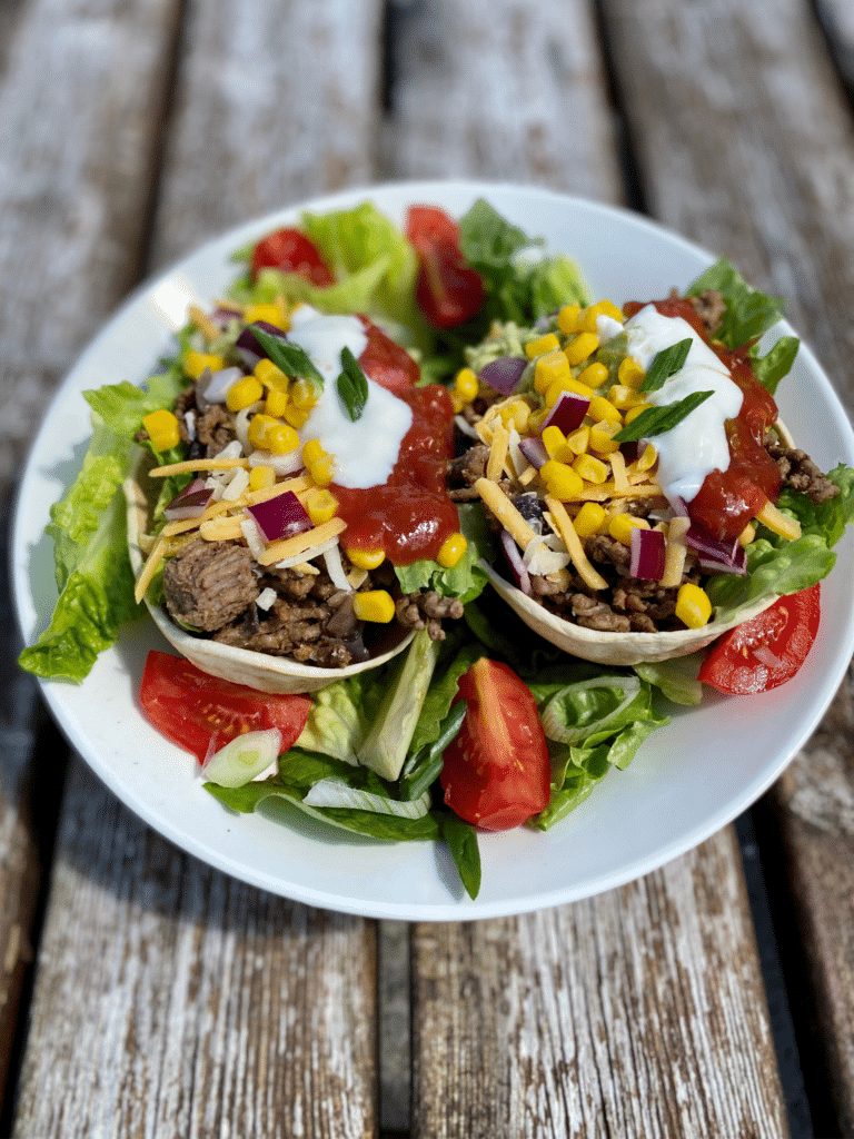 Mince Taco Boats - daveynutrition