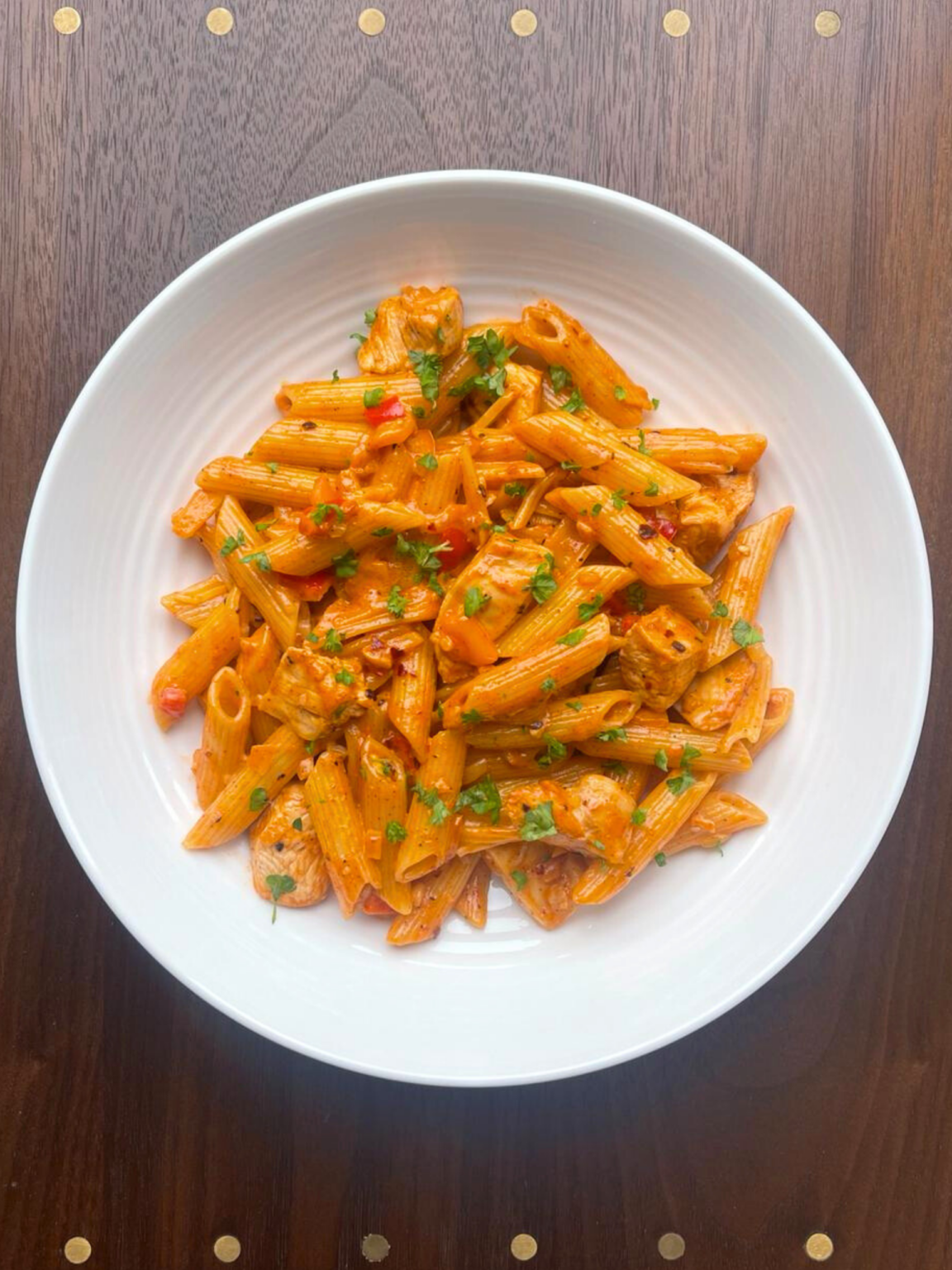 Cajun Chicken Pasta - daveynutrition