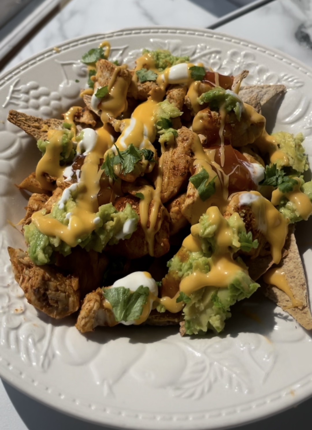 - daveynutrition Chicken Nachos